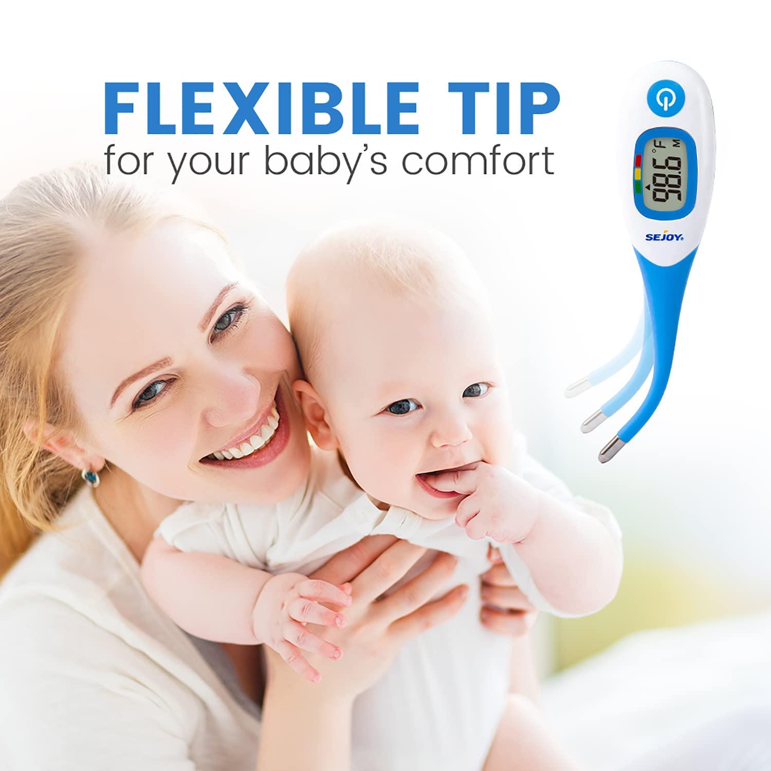 Digital Thermometer for Adults & Kids - Fast & Accurate Fever Reading ...