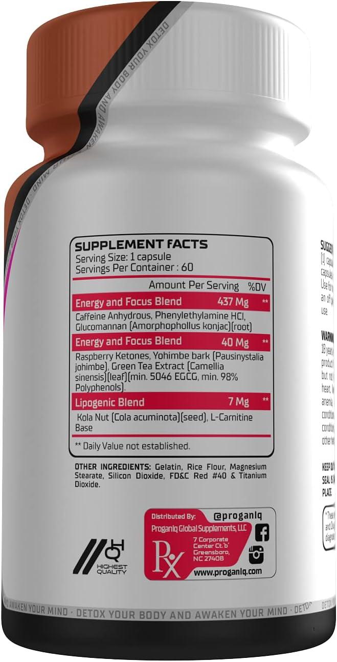 Ignite Extreme Weight Loss Supplement - Hardcore Energy, Focus, 30 ...