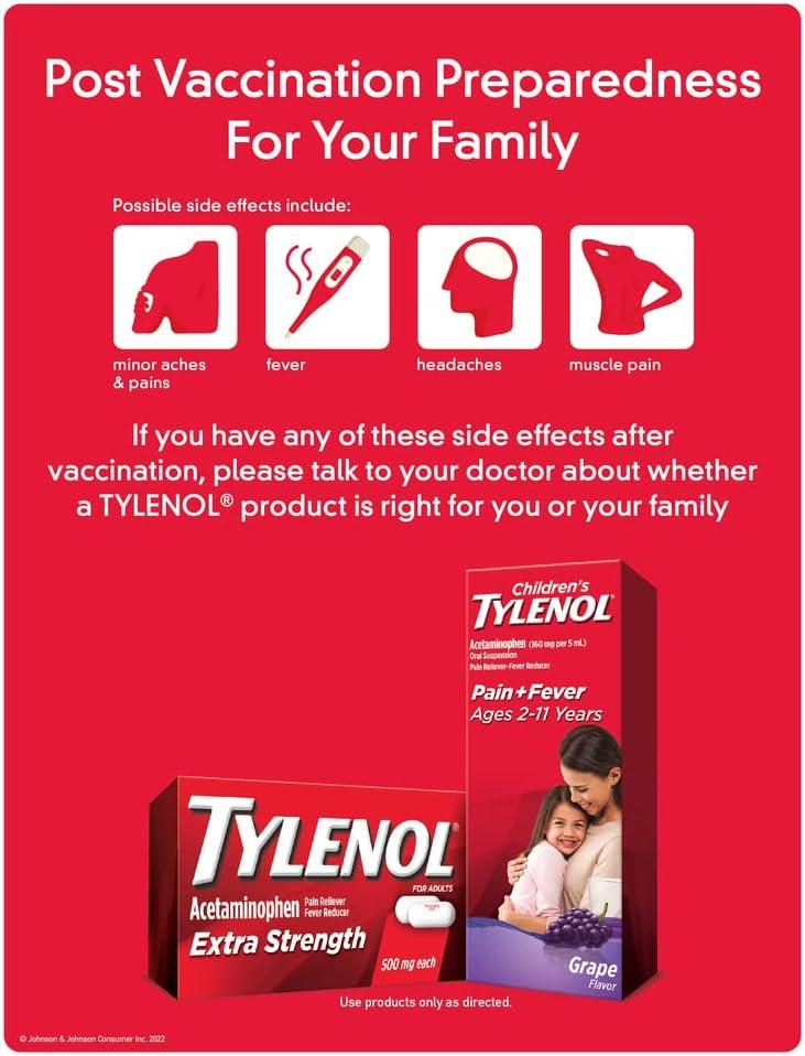 tylenol extra strength composition