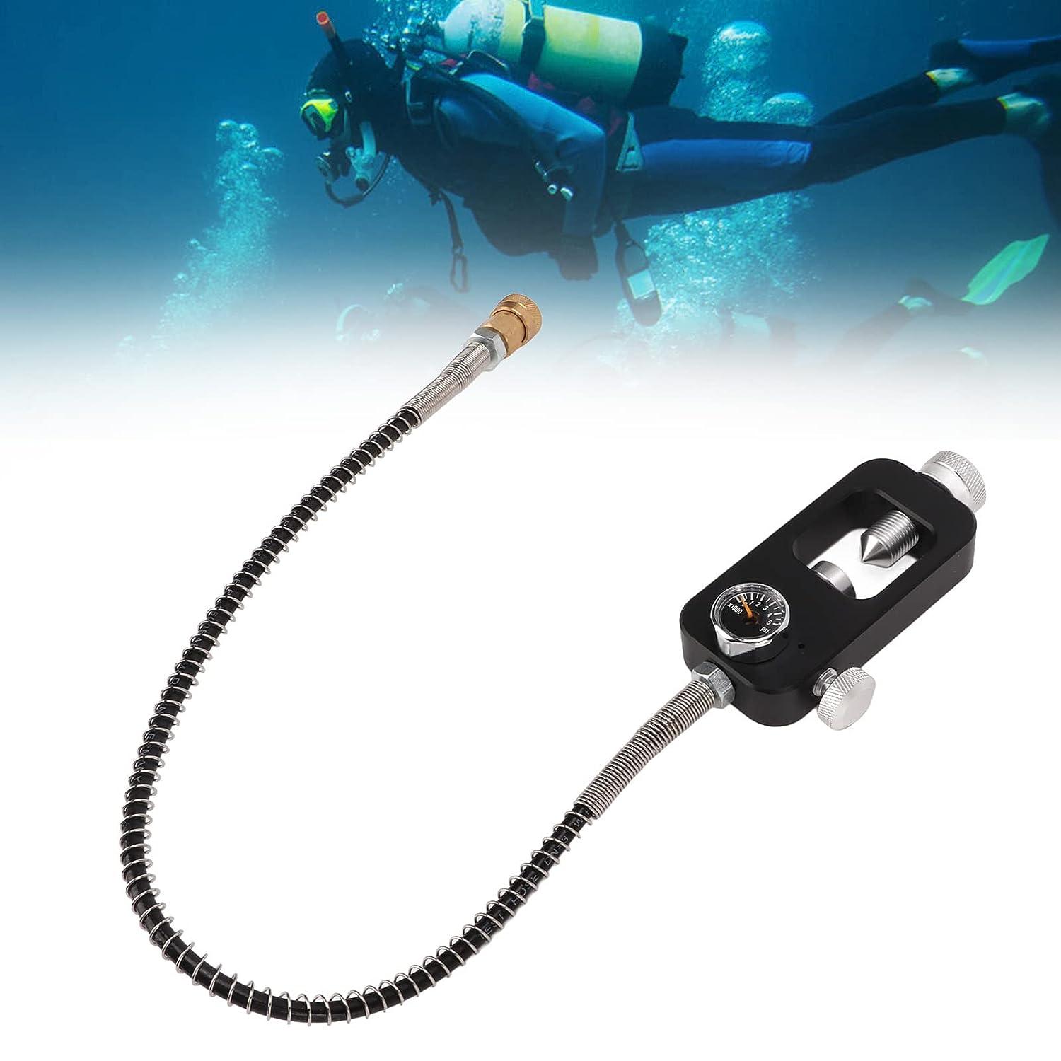 Sougan Diving Tank Refill Adapter | Aluminium Alloy Scuba Valve with ...