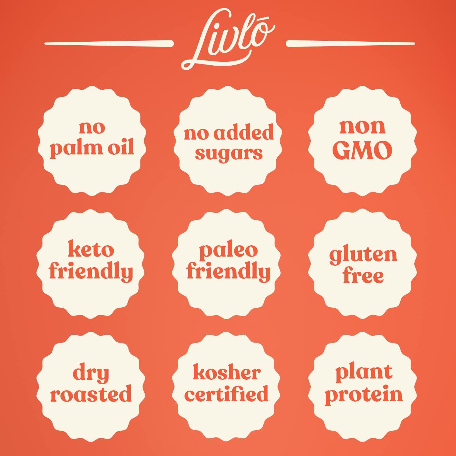 Livlo Macadamia Almond Nut Butter - Clean Keto, Low Carb & Paleo ...