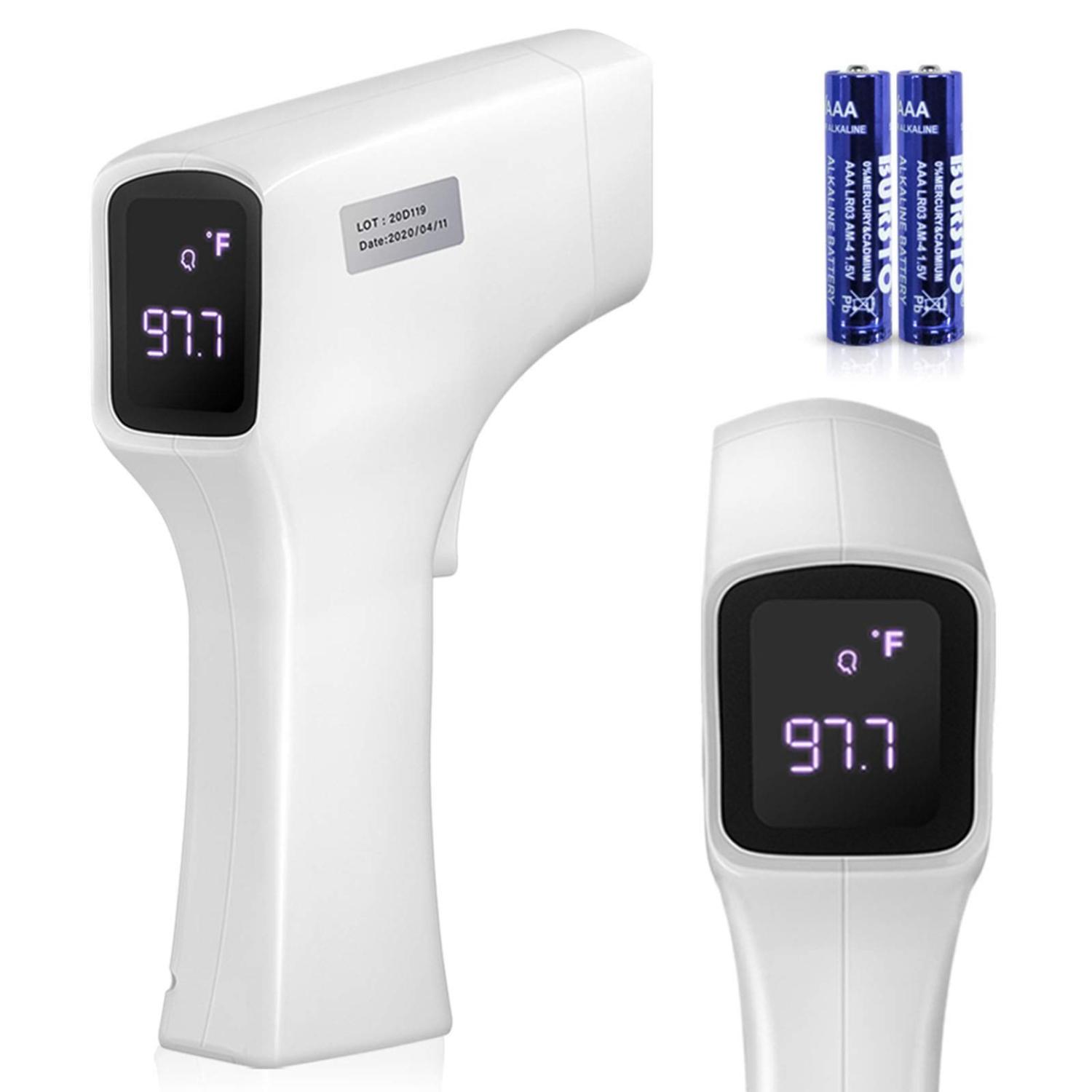 Infrared Non-Contact Forehead Thermometer - Instant Accurate Readings ...