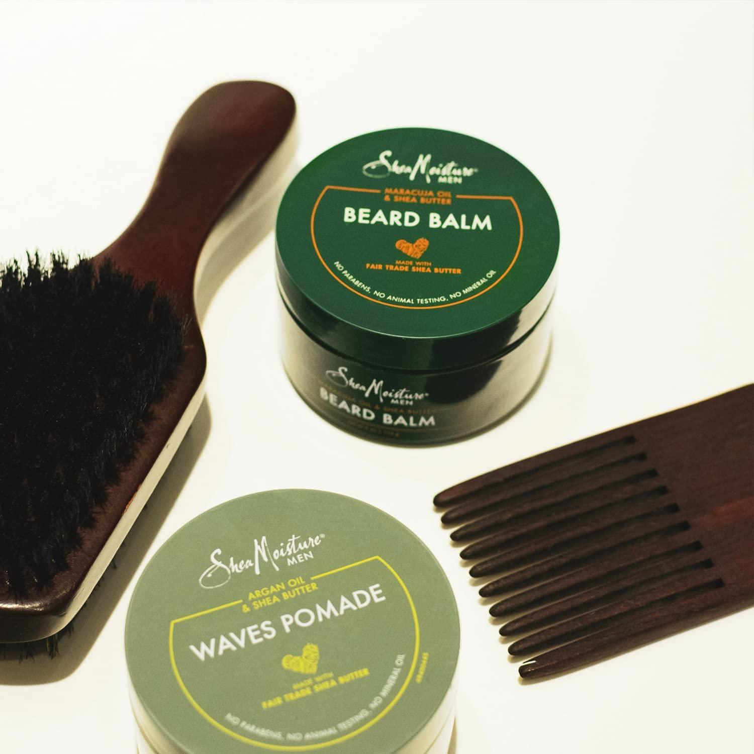 SheaMoisture Men's Beard Balm - Shea Butter & Maracuja Oil for Flawless ...