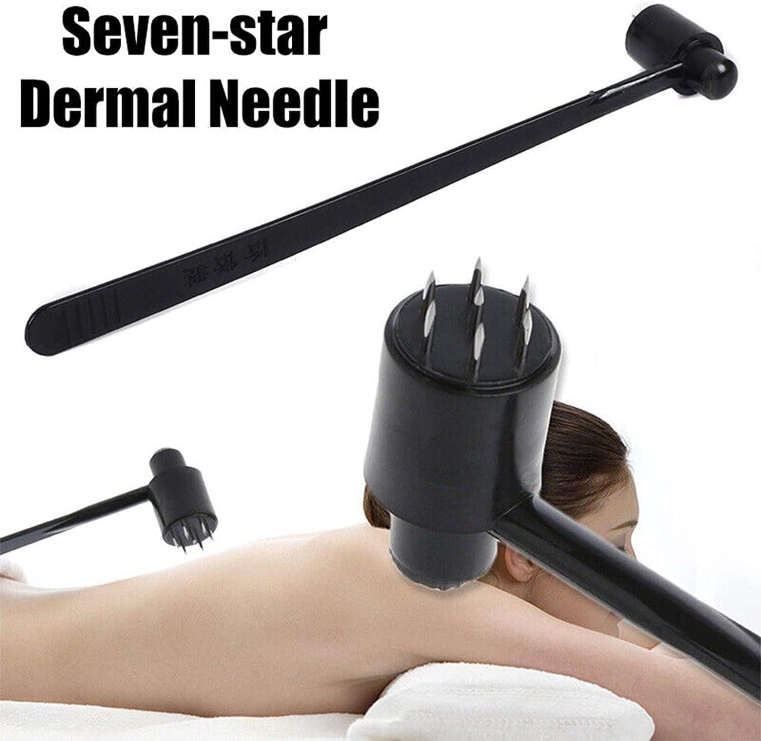 7 Star & Plum Blossom Dermal Hammer Medical Plum Blossom Needle Skin ...