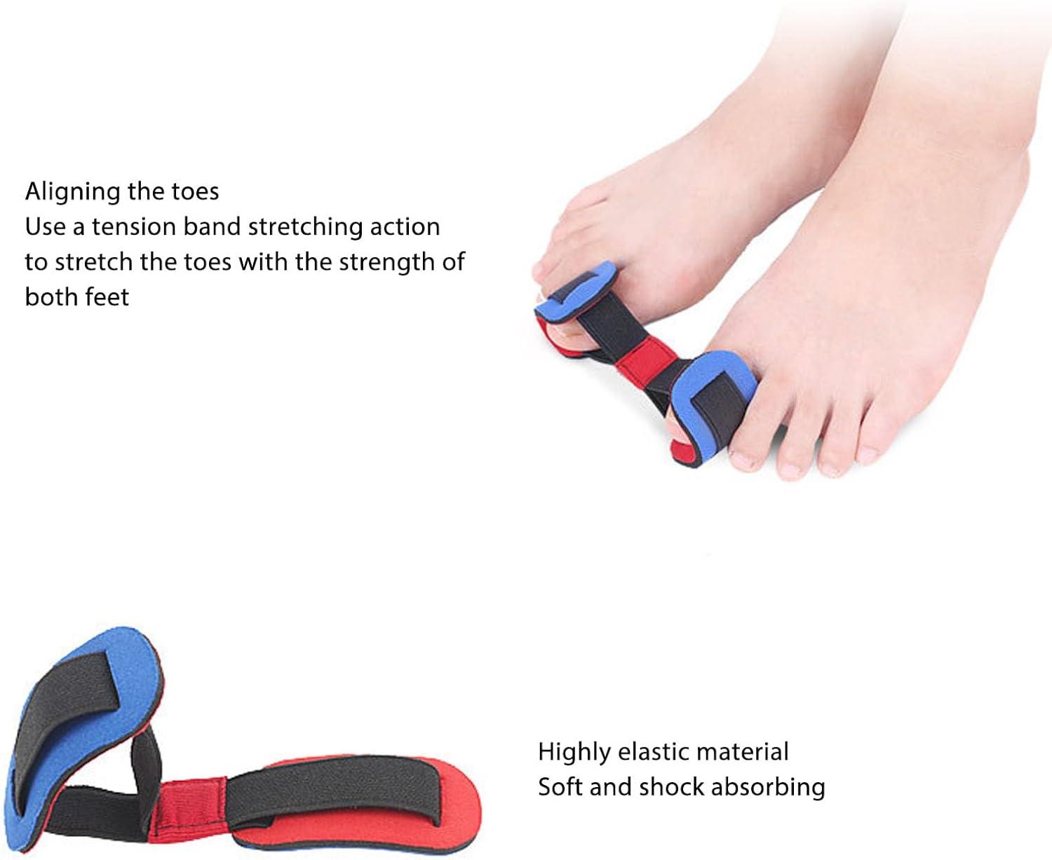 Buy WOOXGEHM 8 Elastic Toe Stretchers for Orthopedic Foot Pain Relief ...