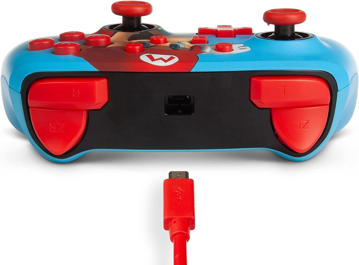 PowerA Enhanced Wired Controller for Nintendo Switch - Mario Punch ...