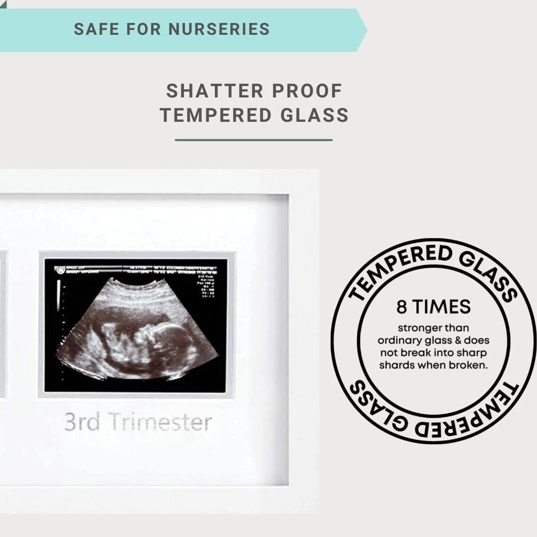 BabySquad Trimester Photo Frame 16.5 x 6.5 Inches - Extra Large Size ...