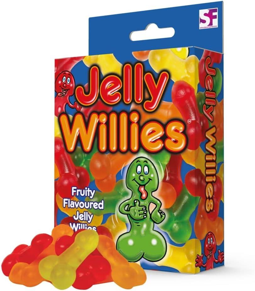 Gummy Willies - Mixed Fruit Flavoured Willy Shaped Sweets | Buy Now ...