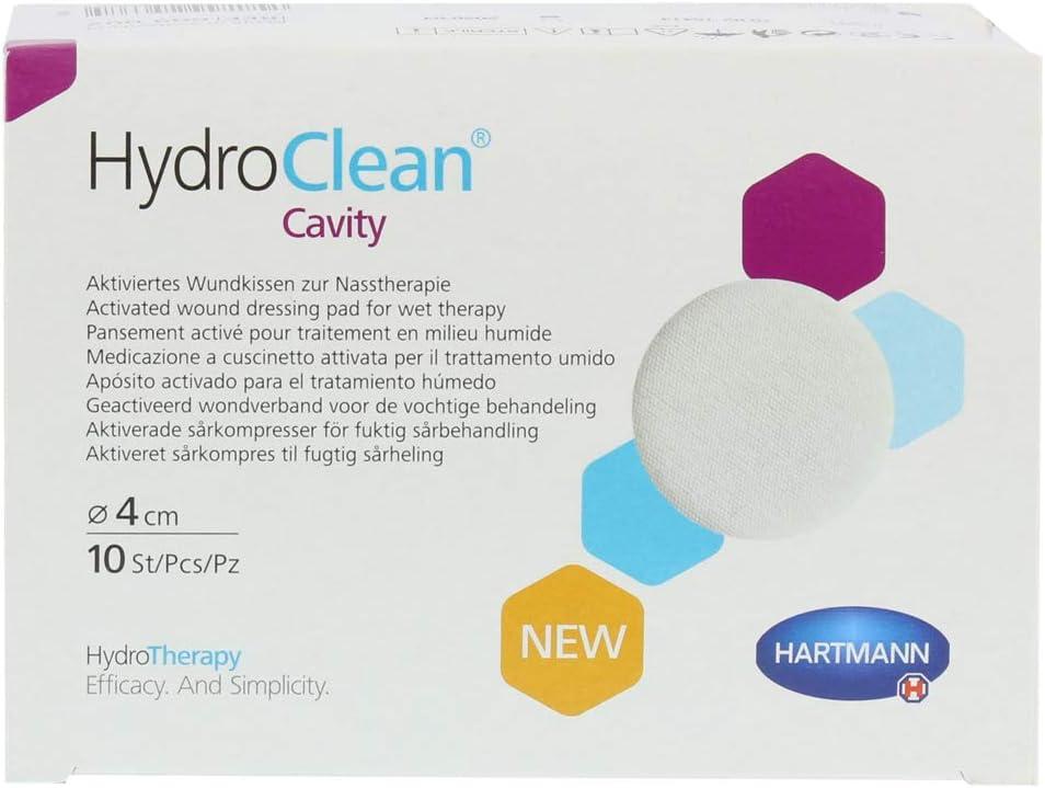 Hartmann HydroClean Cavity Compresses - Sterile Round 4 cm (10 Pack ...