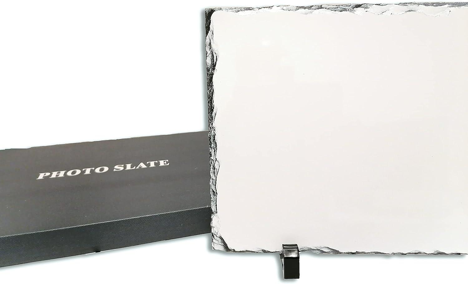 Pajo Personalised Gloss Photo Slate - Premium Quality with Stand ...