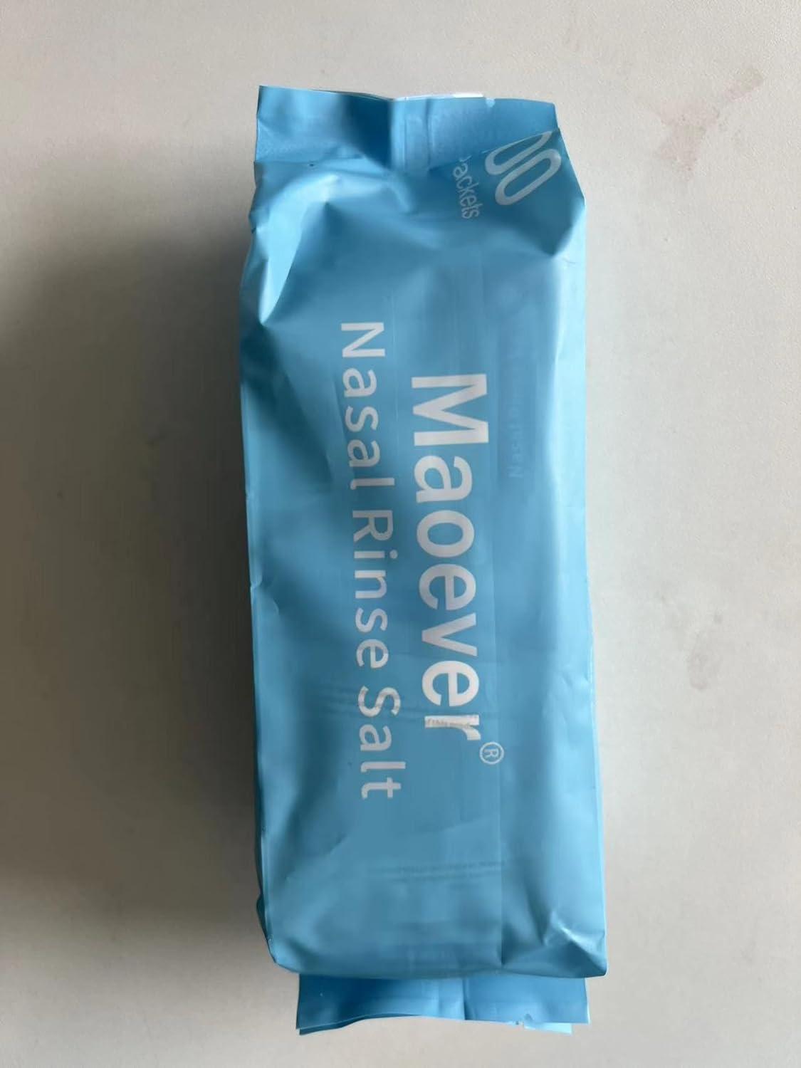 100 Individually Wrapped Neti Pot Salt Packets for Nasal Wash | Sinus ...