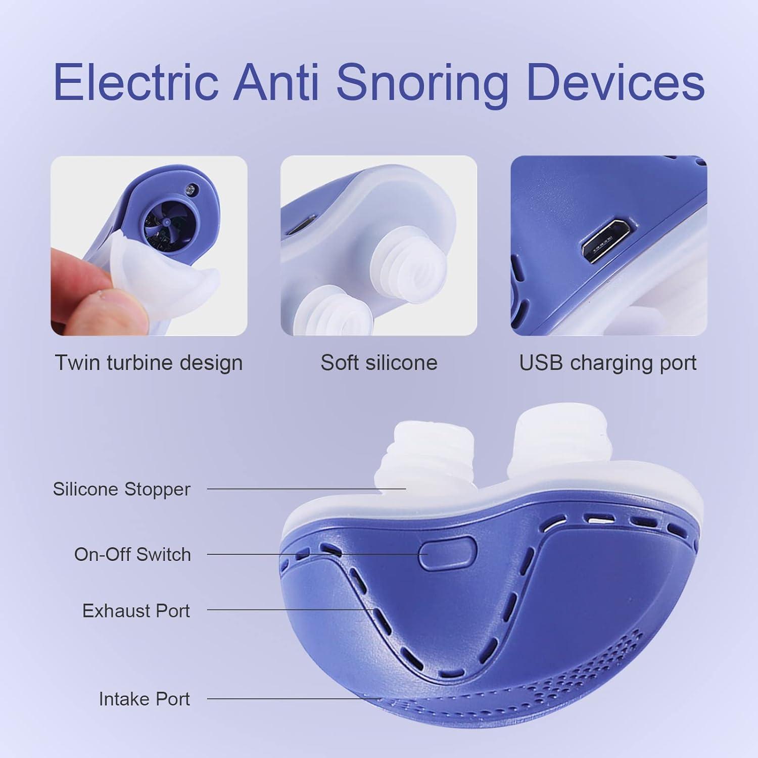 Anti Snoring Devices Electric Stop Snoring Solution for Men Women ...