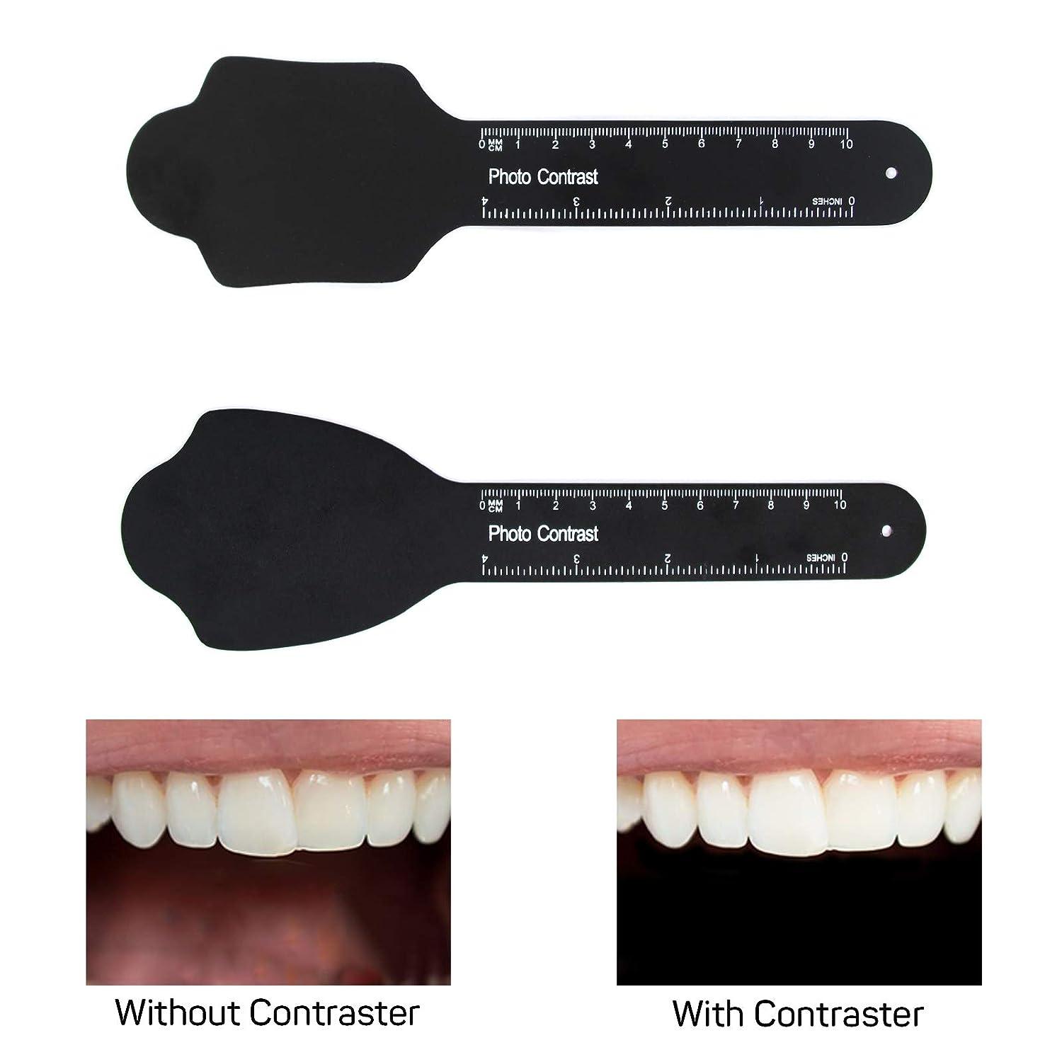 Dental Photo Contrast Black Background Board | 6Pcs Orthodontic ...