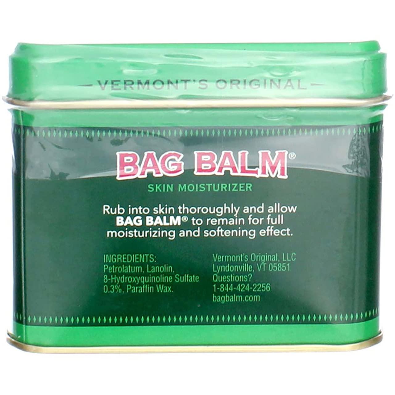 BAG BALM 8 OZ (Pack of 2) - Moisturizing Skin Care for Dry Hands and ...