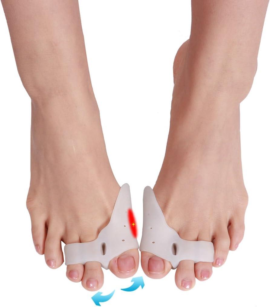 Barenx Gel Toe Separator - Bunion Hallux Valgus Corrector for Foot Care ...