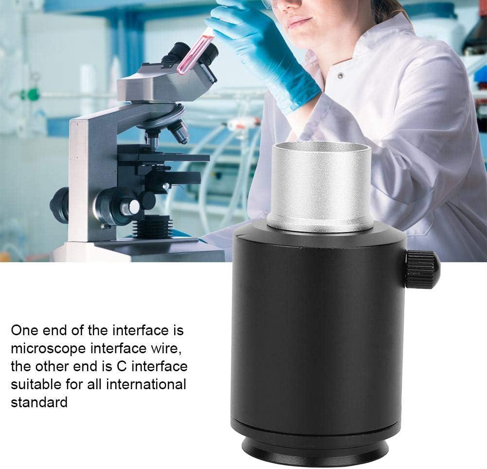 Aluminum Alloy Stereo Microscope Camera Adapter - 23.2mm Interface ...