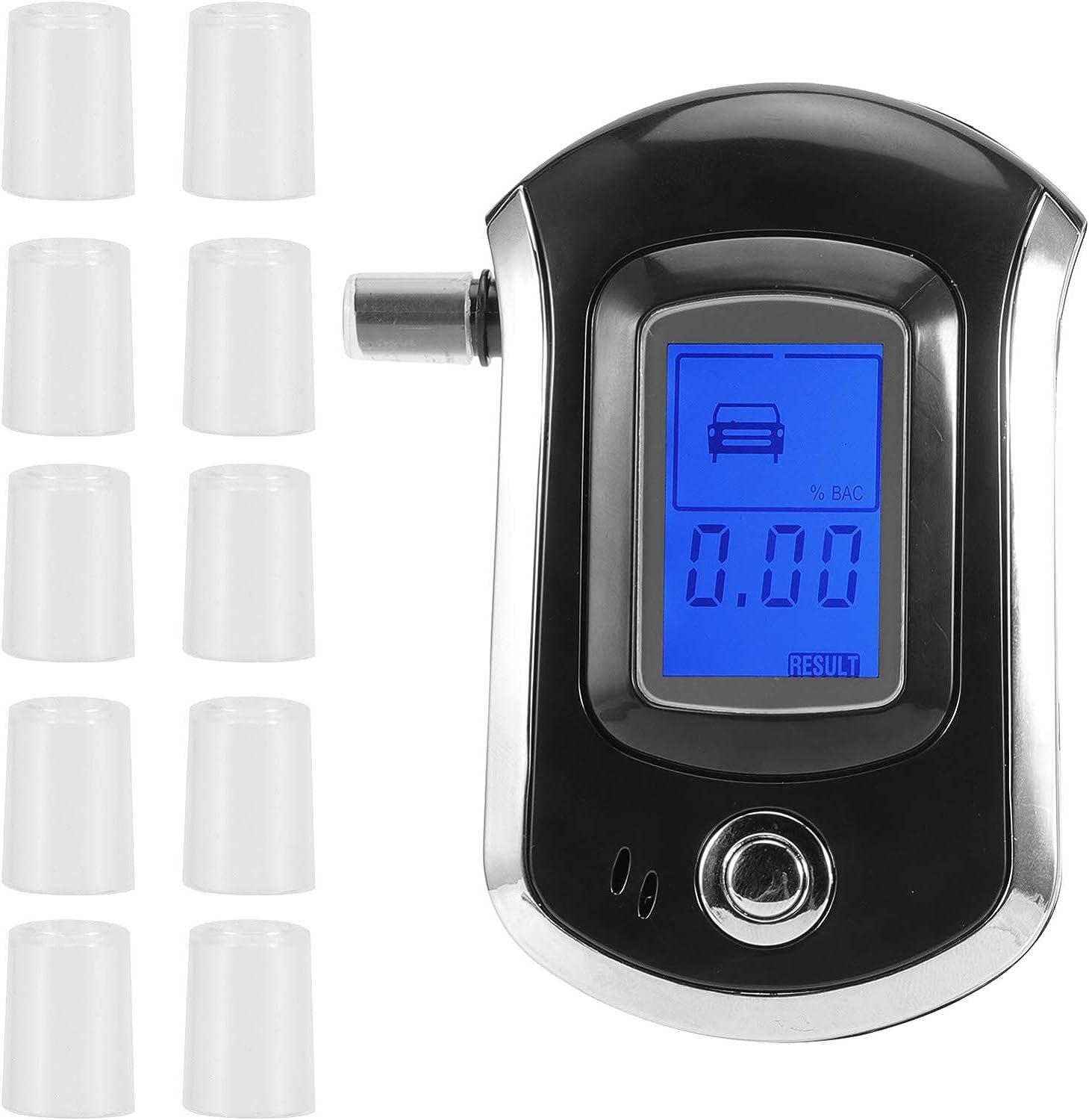 LCD Digital Breathalyzer AT6000 - Advanced Sensor Alcohol Tester | Buy ...