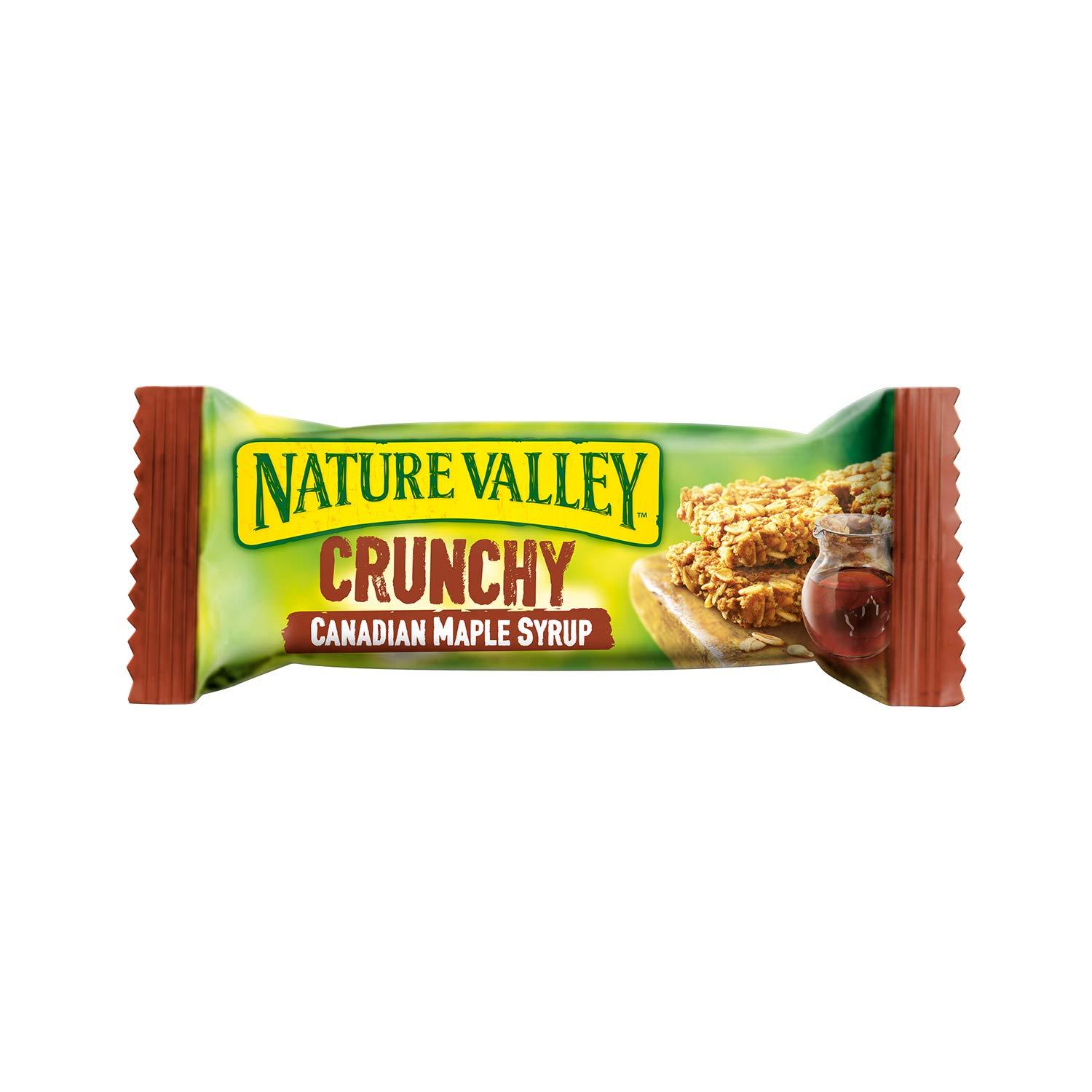 Nature Valley Crunchy Canadian Maple Syrup Bars - 18x42g Oat Cereal Bar ...