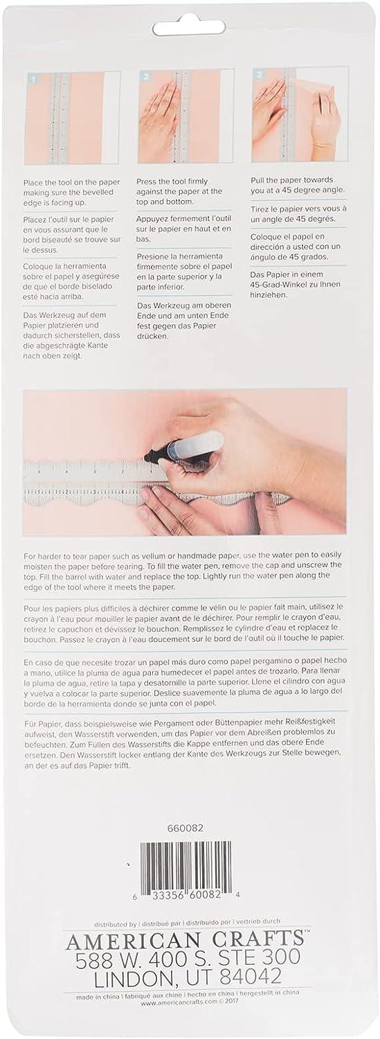 We R Memory Keepers Tear Rulers - Perfect for Clean and Precise Paper ...