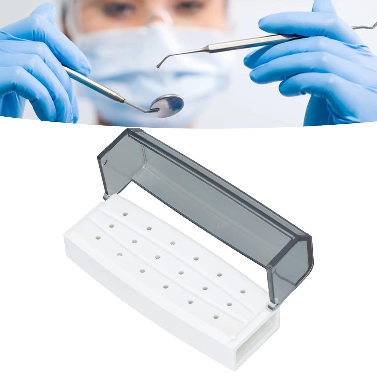 Dental Bur Box Holder - 18 Hole Organizer for Dental Disinfection ...