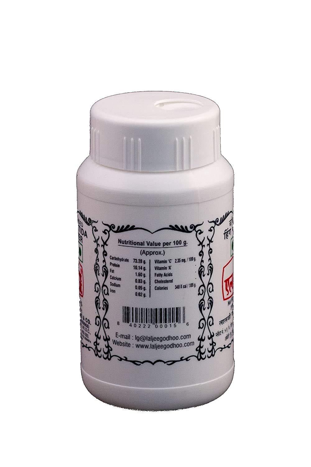 LG Hing (Asafoetida) 100g (3.5oz) - Premium Quality Spice for Authentic ...