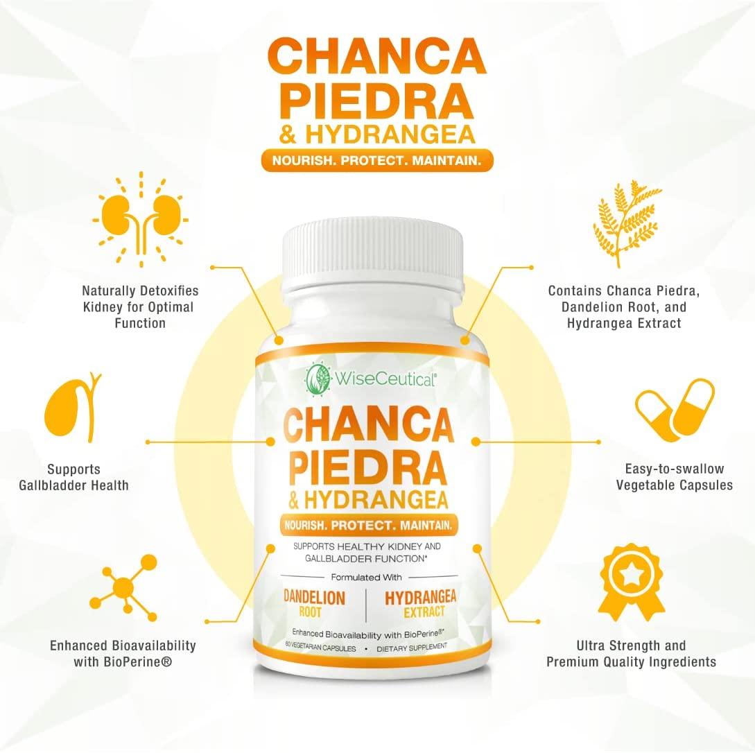 Max Strength Chanca Piedra, Hydrangea & Dandelion Root Kidney ...
