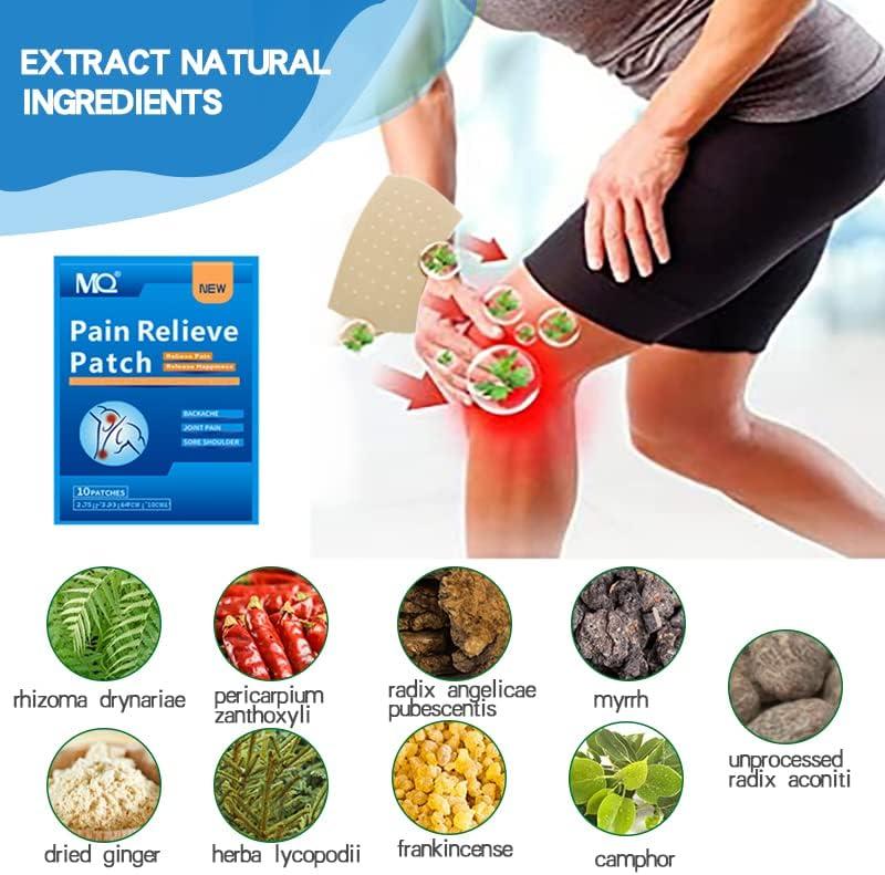 Pain Relief Patch Plaster - 60 Pcs, Long Lasting Effect, Promotes Blood ...