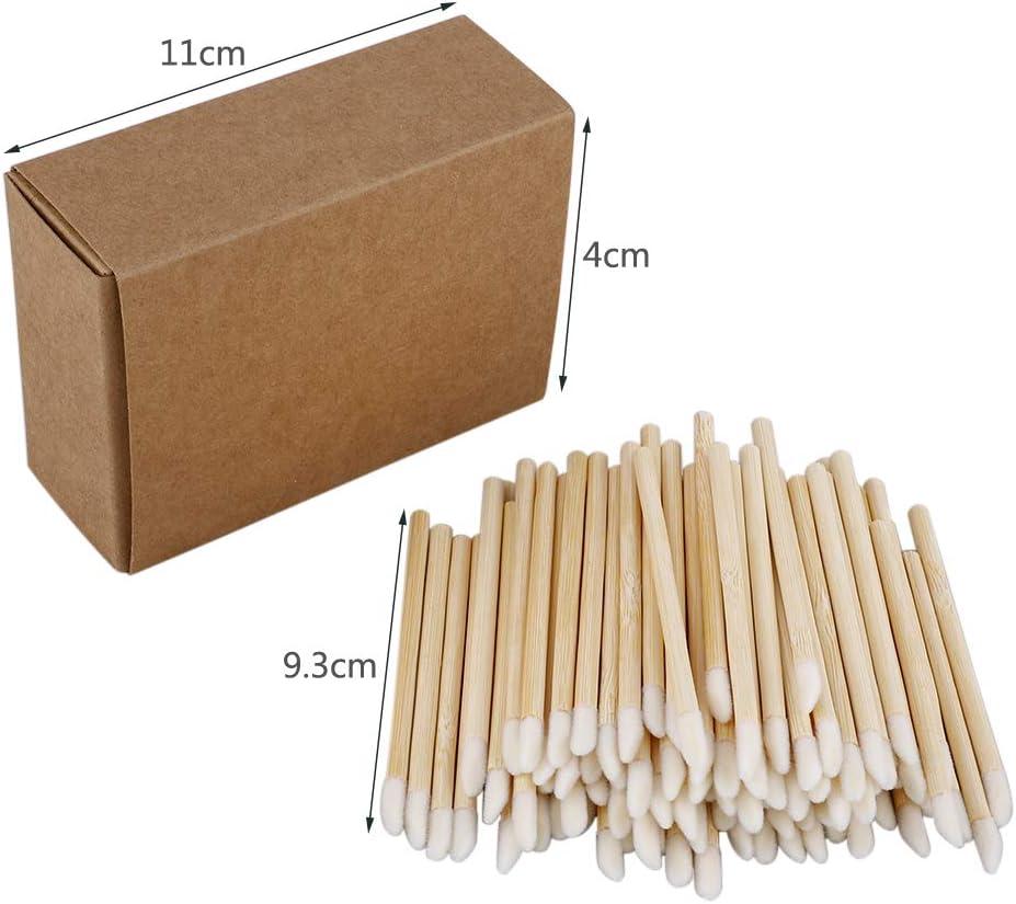 VSTAR66 Disposable Lipstick Applicators 100Pcs Applicator Lip Gloss ...