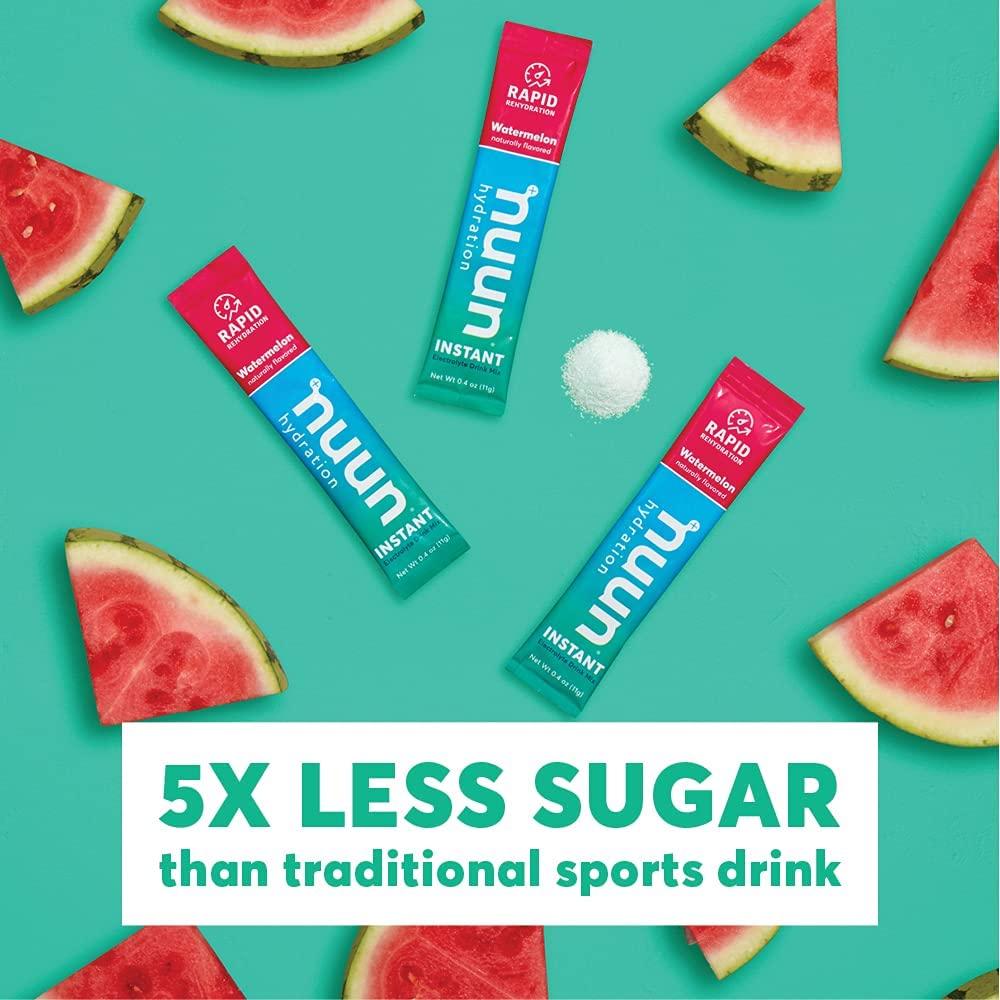 Nuun Instant Electrolyte Powder Packets - Watermelon Flavor | 16 ...