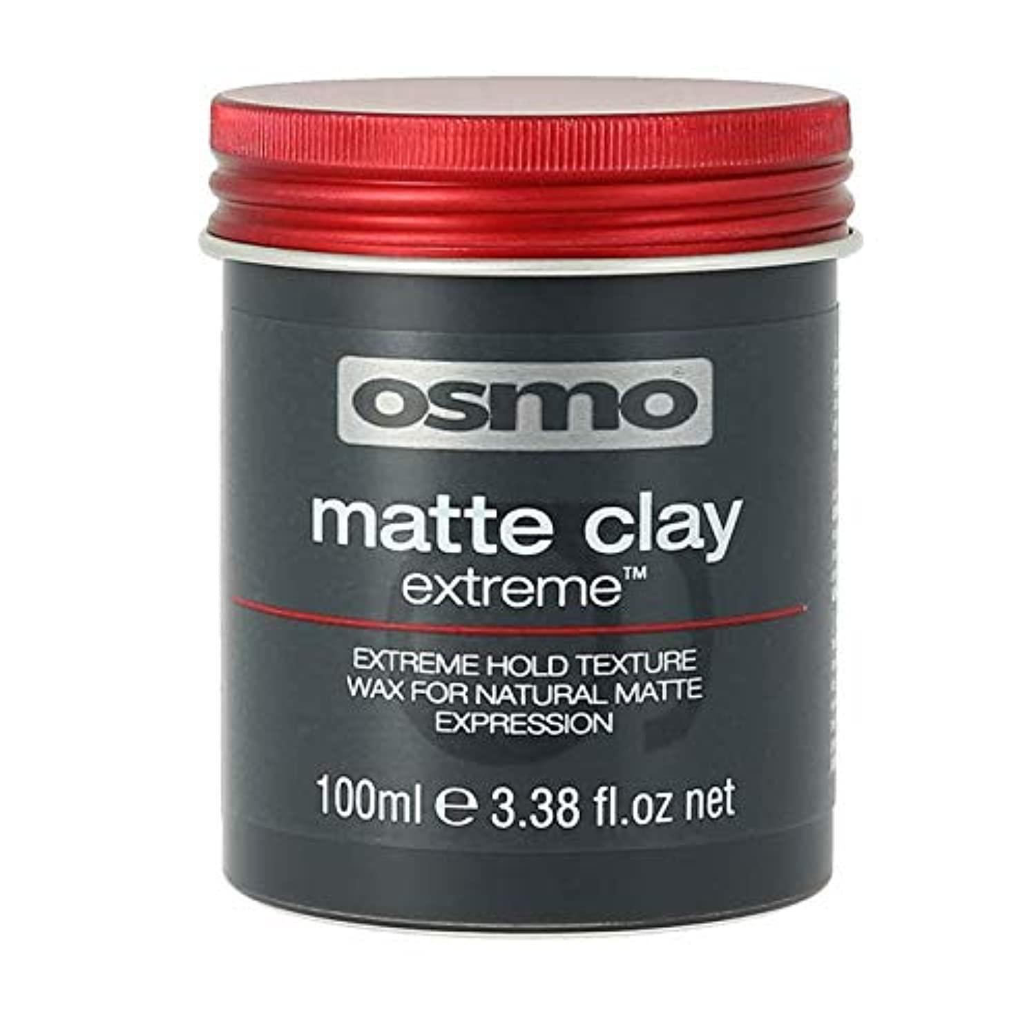 Osmo Matte Clay Extreme Hold 3.38 oz - Strong Hold Styling Clay | Buy ...