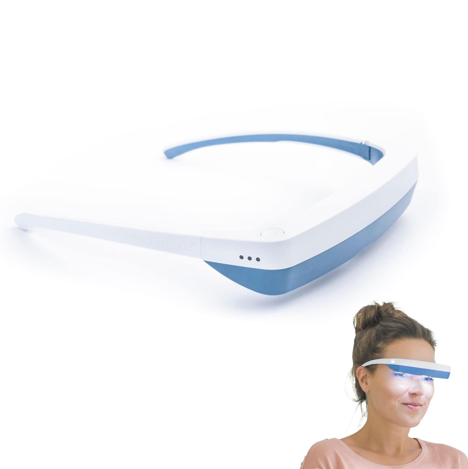 Luminette 3 Light Therapy Glasses - Portable & Wearable Happy Lamp for ...