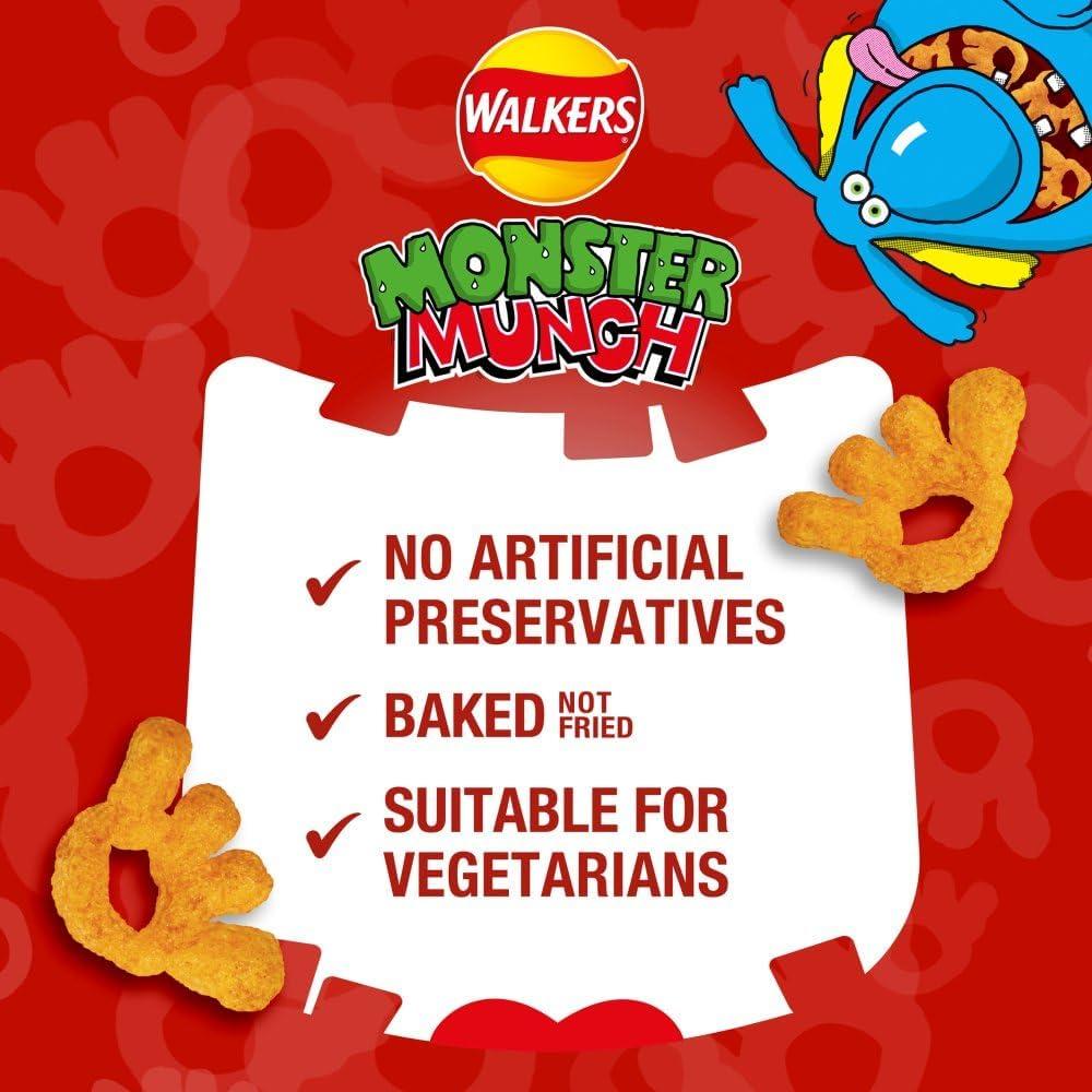 Monster Munch Snacks Crisps 15x72g (Flamin' Hot) | Buy Now with Express ...