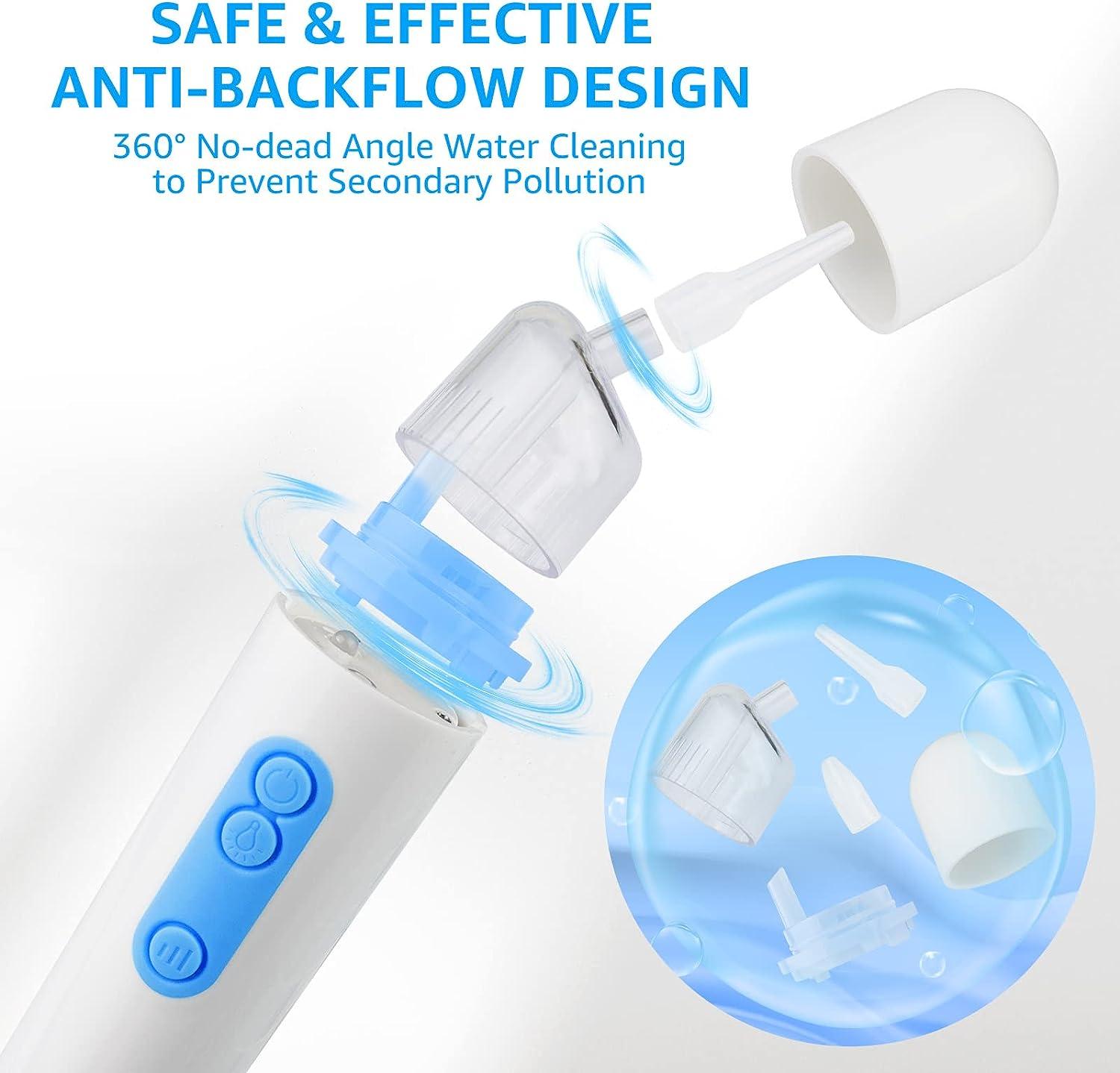 Bellababy Baby Nasal Aspirator | Rechargeable Nose Sucker with 3 ...