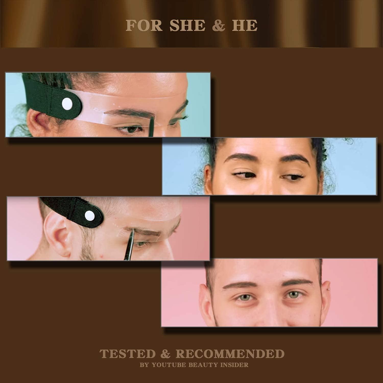 how to draw natural looking brows