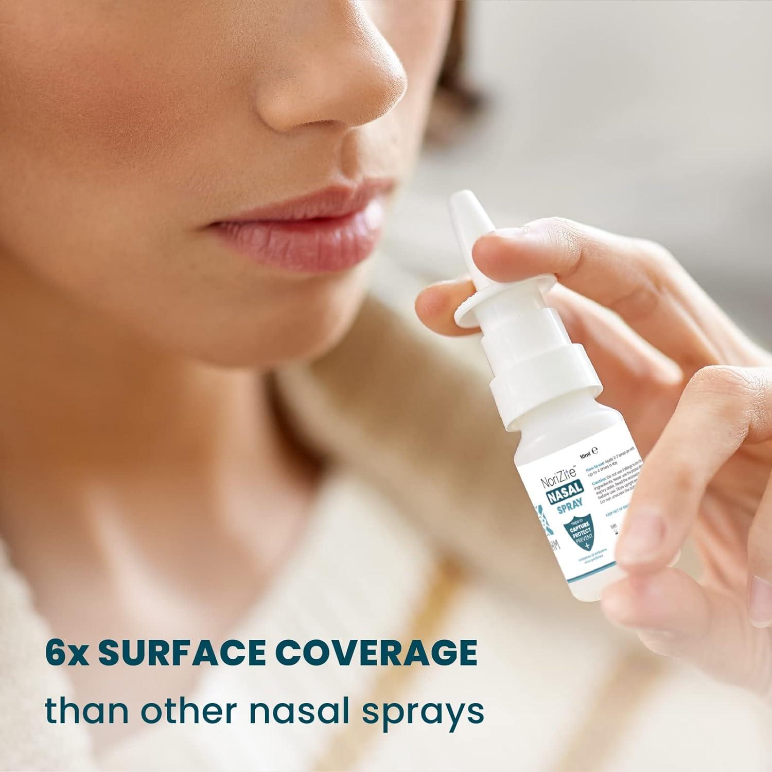 BHM NoriZite Nasal Spray | Long-lasting Virus Protection | Cold & Flu ...