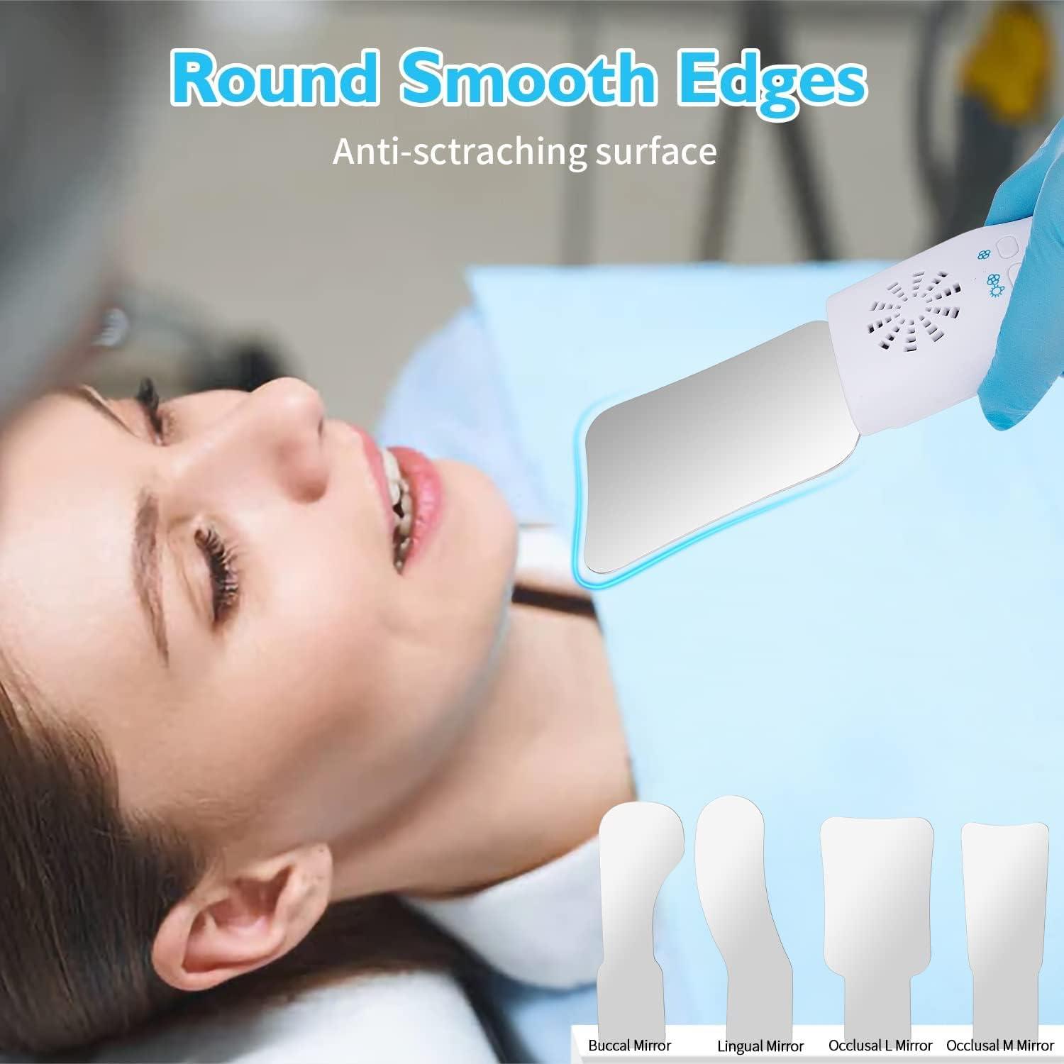 TZZES Dental Fog Free Photography Mirrors | Professional Intraoral ...