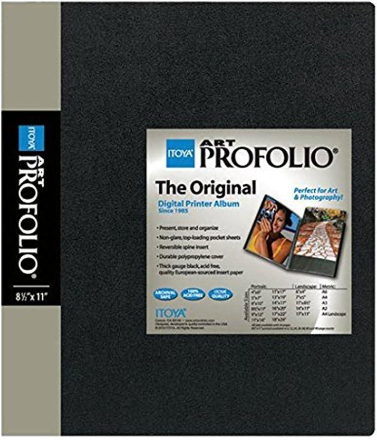 Itoya Original Art Profolio 8.5x11 Storage/Display Book, 24 Pages (2 ...