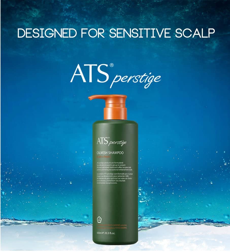 Buy ATS Perstige Calmesh Shampoo 600ML - Organic Aloe & Silicone Free ...