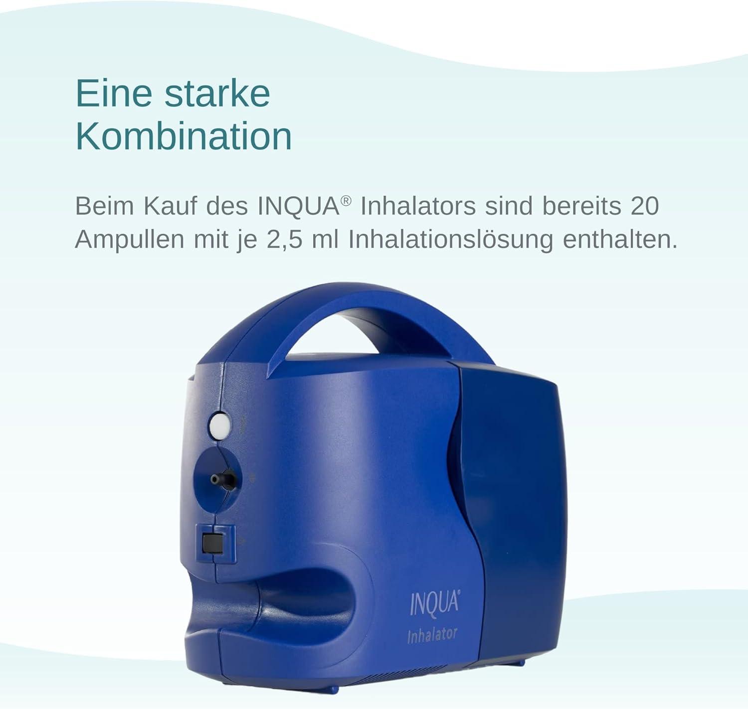 Inqua Inhaler for Adults & Children | Nebulizer Inhalation Device with ...