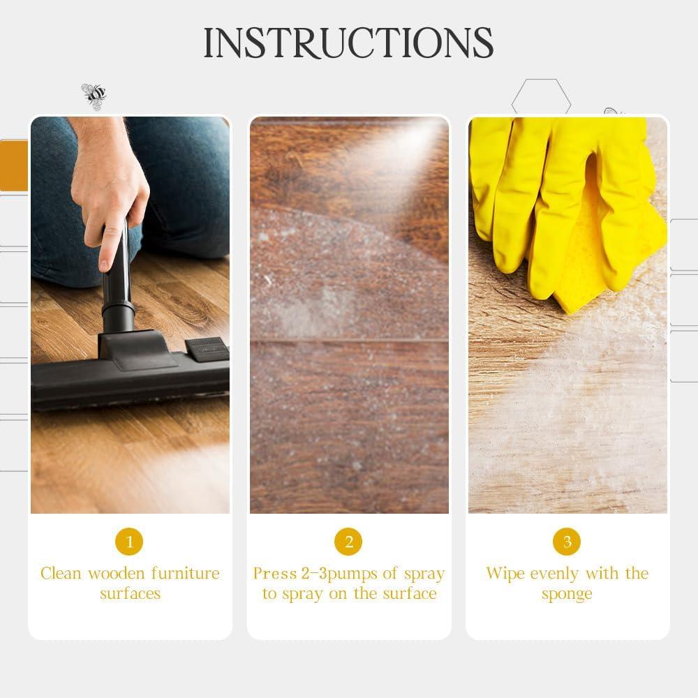 2024 Multi-Purpose Floor Cleaner - Scratch Remover & Polish for Vinyl ...