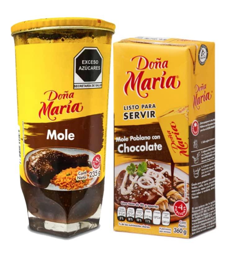 Dona Maria 233g Mole Mexican Paste & Ready to Serve 360g Combo | Buy ...