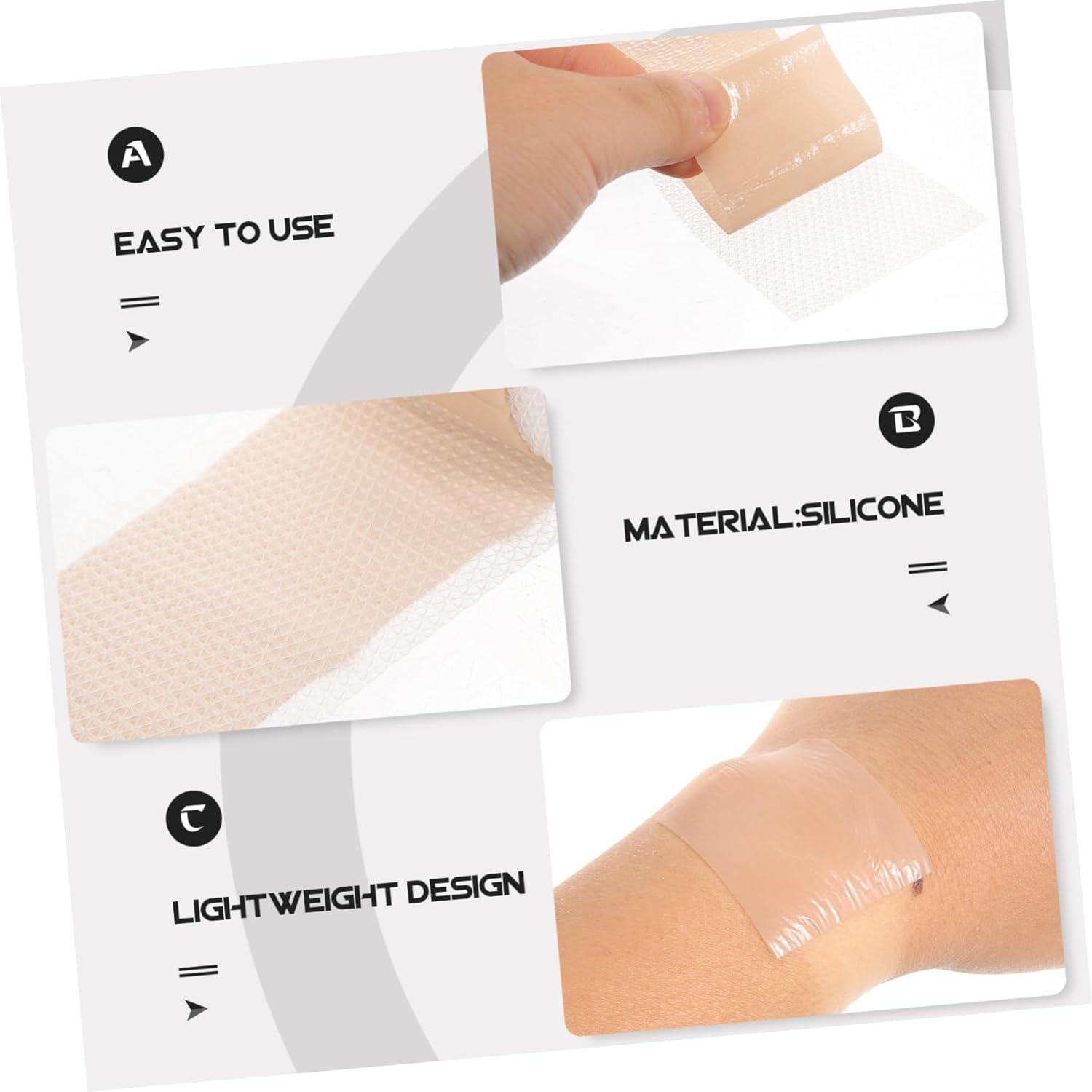 Silicone Adhesive Scar Tape 33x5.5cm | Skin Color | Medical Grade ...
