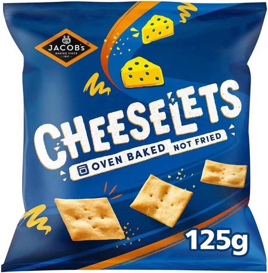 Jacobs Cheeselets Snacks 125 G | Baked to delight | Suitable for ...