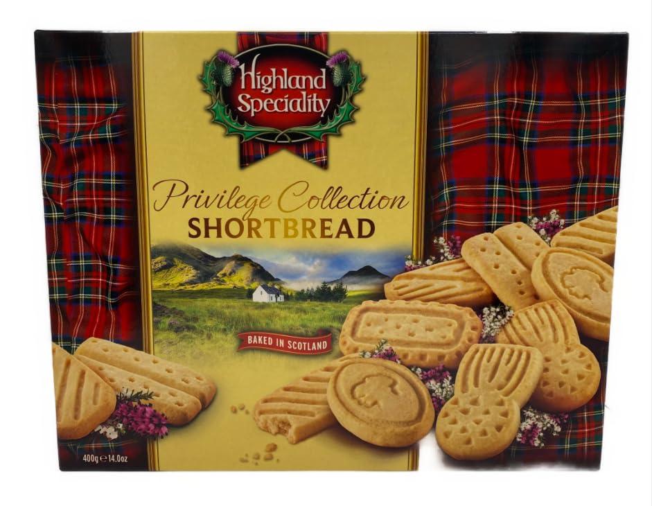 Highland Speciality Privilege Shortbread Selection 400g - Luxury ...