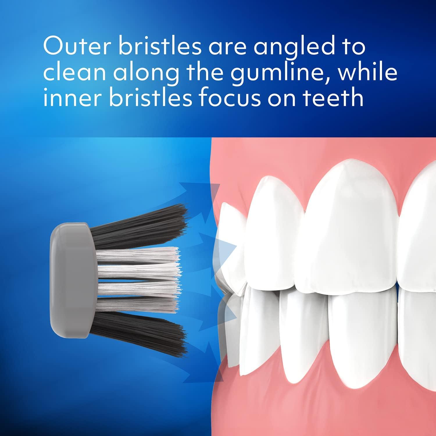 6-Pack Ooak V++Arc Replacement Brush Heads for Philips Sonicare - Black ...