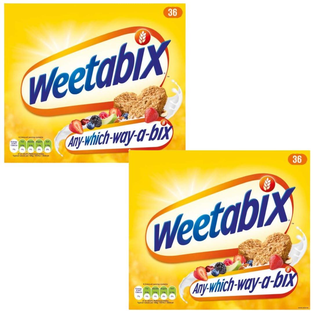 Breakfast Cereal Bundle with Weetabix Original 36's (2 Pack) | Buy Now ...