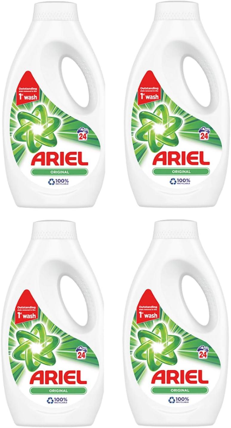 Original Washing Liquid (4x 24 Washes) 96 Wash Total 840ml Each ...