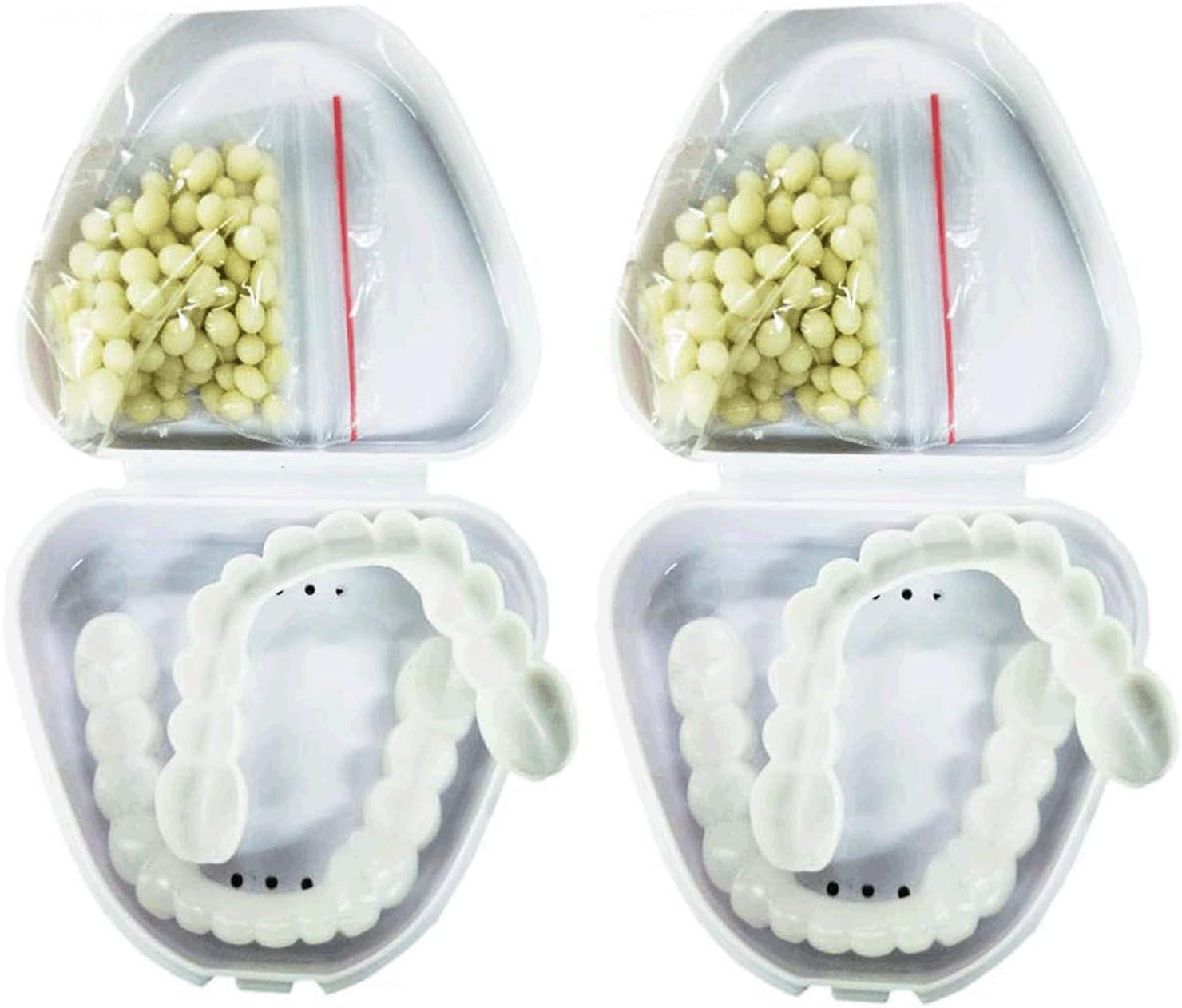 Buy 2 Pairs Snap-On Veneers | Cosmetic Teeth Covers & Temporary ...