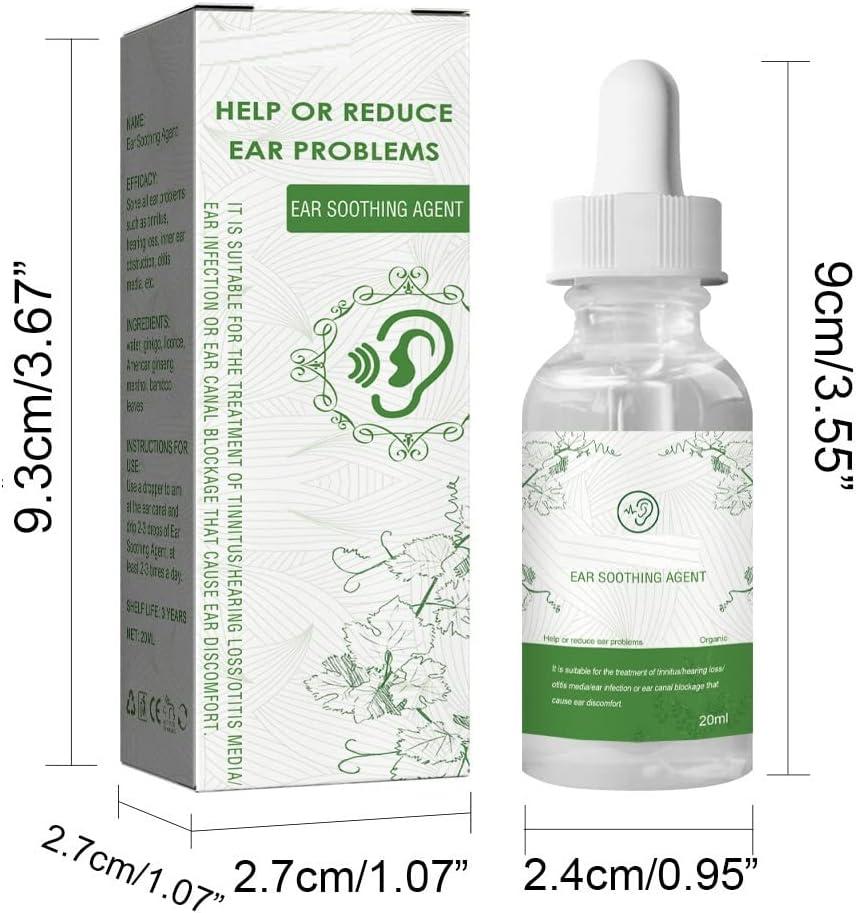 Organic Ear Drops for Tinnitus Relief - Natural Soothing Treatment to ...