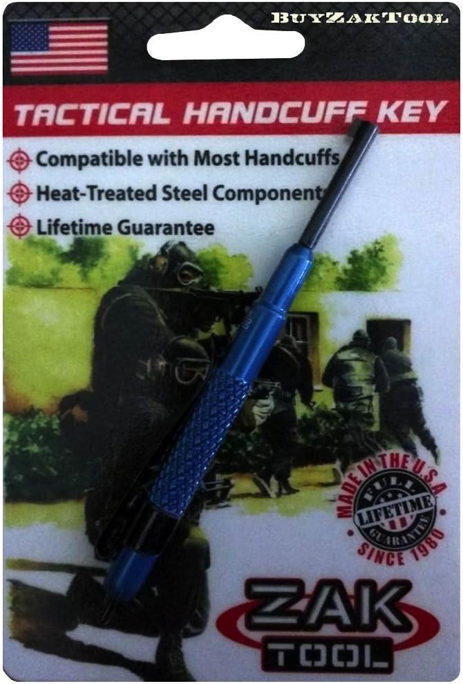 Zak Tool ZT-13-BLU Aluminum Handcuff Standard Cuff Key Blue | Buy Now ...